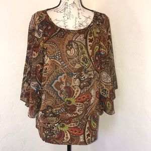 NorthStyle | Tops | North Style Embroidered Front Top | Poshmark